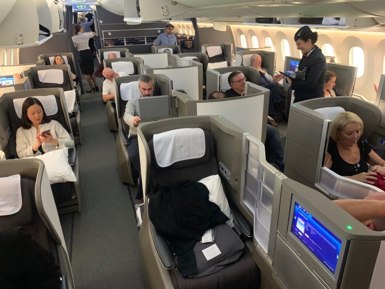 英國航空British Airways BA 787商務艙 無期望就無失望