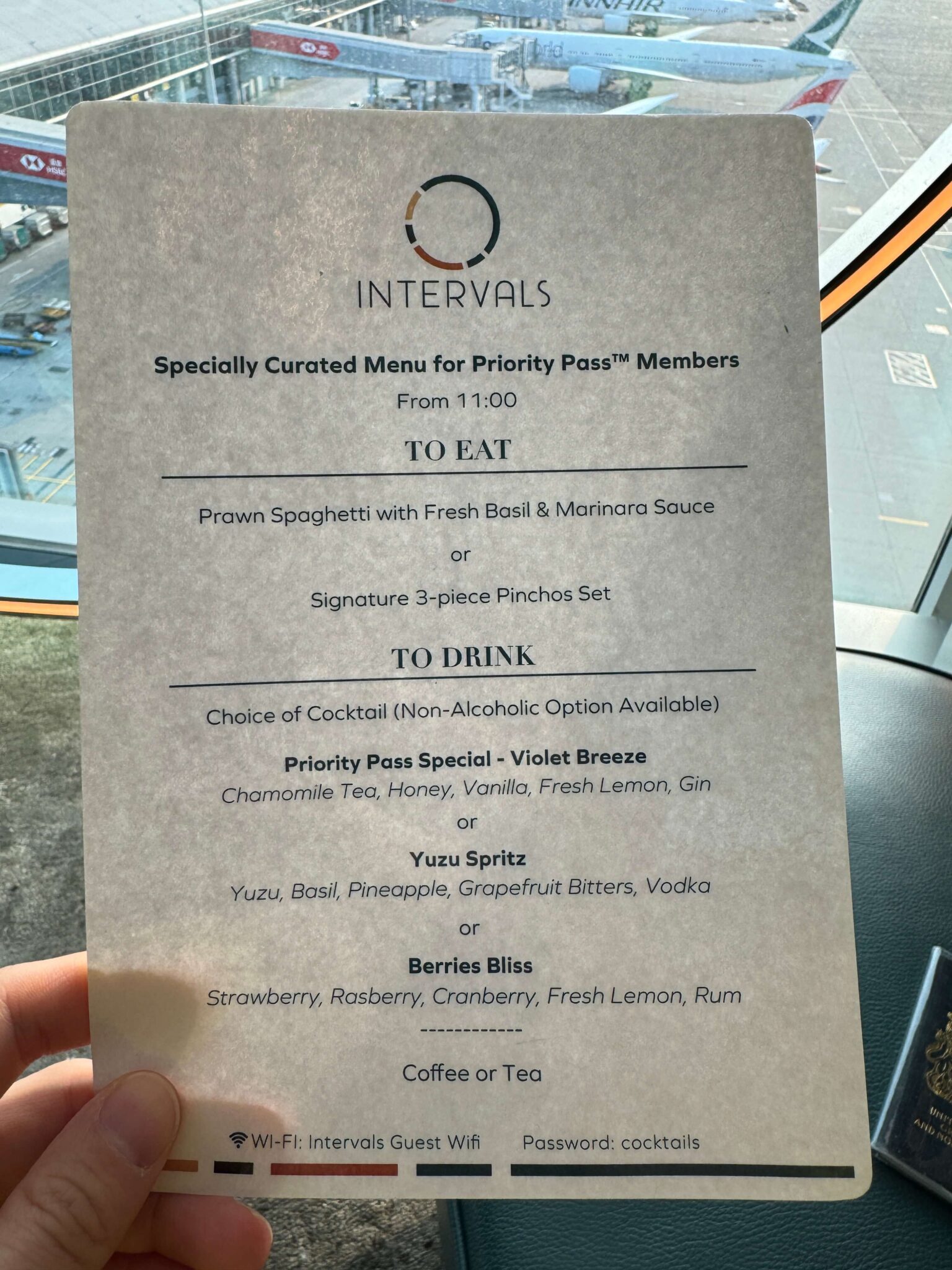 香港機場酒吧Intervals Bar HSBC EveryMile信用卡仲可以免費入到